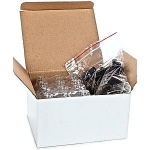 Vivaplex, 12, Clear, 1 oz Glass Bottles, with Glass Eye Droppers