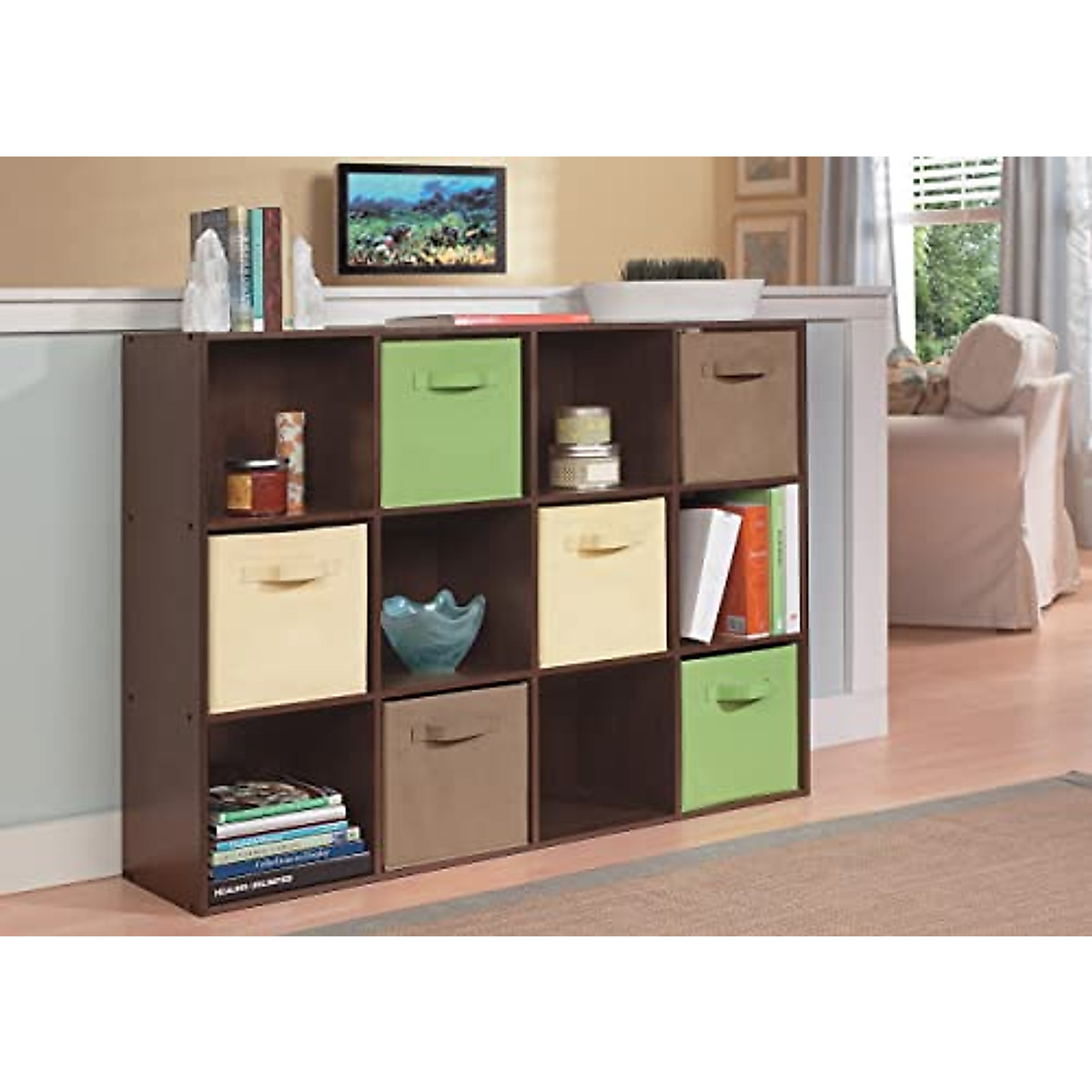 ClosetMaid 1292 Cubeicals Organizer, 12-Cube, Espresso