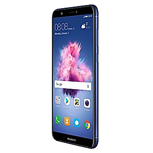 Huawei P Smart (32GB) 5.6" Fullview Display & Dual Camera's, 4G LTE Dual-SIM Factory Unlocked w/ Fingerprint Scanner FIG-L23 International Model, No Warranty (Blue)