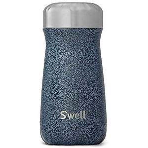S'well Stainless Steel Traveler - 12 Fl Oz - Night Sky - Triple-Layered Vacuum-Insulated Containers Keeps Drinks Cold for 21 Hours and Hot for 9 - with No Condensation - BPA Free Water Bottle