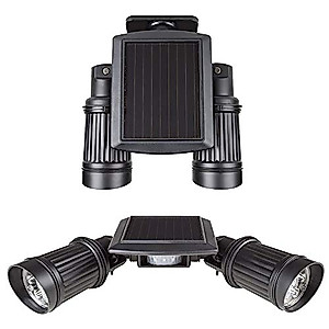 ALOOVOO 14 LED Solar Lamp PIR Motion Detector Door Wall Light Outdoor Wall Lamp Security Spot Lighting LED Dual Light