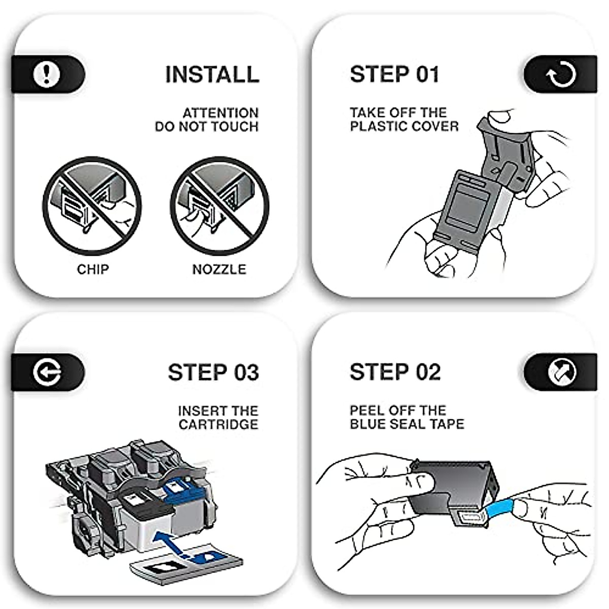 InkWorld Remanufactured Ink Cartridge Replacement for Canon PG245XL CL246XL 245 246 243 244 (1 Black,1 Color) for Pixma MG3022 MG2522 TR4520 TR4522 MG2922 MG2920 TS202 MX492 MX490 iP2820 TS302 Printer