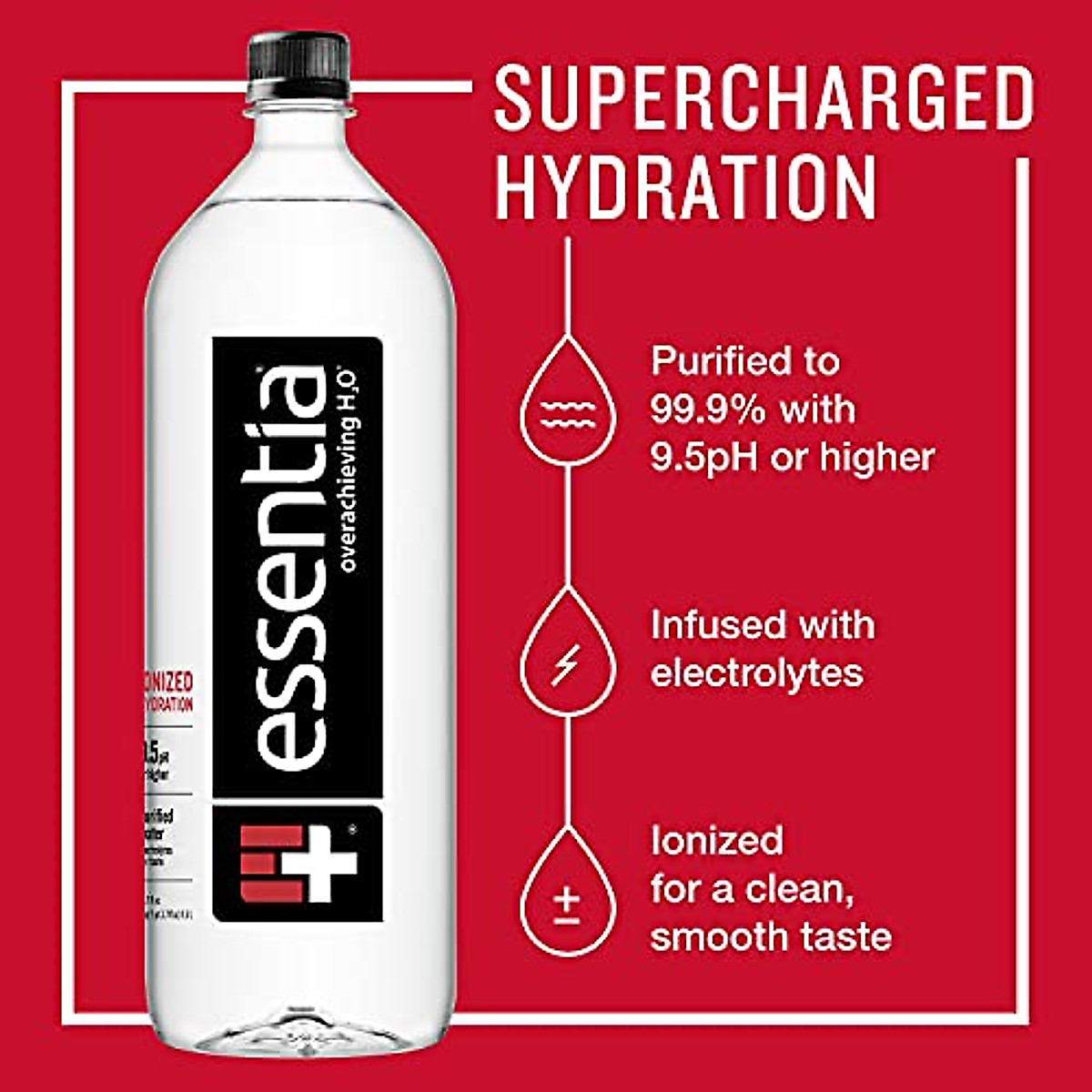 Essentia Water Alkaline LLC Essentia Water, 1.5-Liter Bottles, 12 Pack