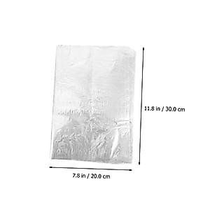 ULTECHNOVO 100 Pcs Heat Shrink Plastic Bag Clear Packing Bags Clear Sealable Bags Plastic Sealable Bags PVC Shrink Heat Shrink Film Wrap Heat Shrink Wrap Heat Shrinkable Film Bags Heat Seal