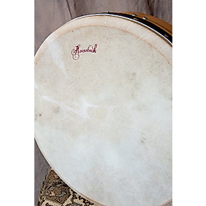 Bodhran, 14" x 3.5", Tune, Mulberry, T-Bar
