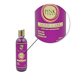 Kit Robson Peluquero Pink Home Care Shampoo Pink Home Care Mask Rp 2x300ml/2x10.1 fl.oz