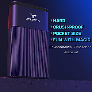 ONEONTA Minimalist Storage Case with Magic Function - Extra Durable Holder Case - Multipurpose Case for Men and Women, Black