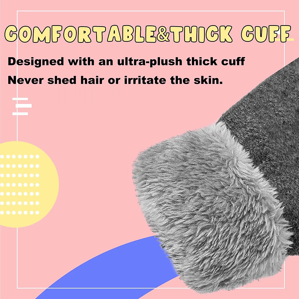 3 Pack Baby Mittens for Toddler Girls Boys, 2 Size Winter Mitten Gloves for Baby Infant Newborn Kids, Unisex Warm Fleece Lined Gloves Hand Mittens for Cold Weather-11