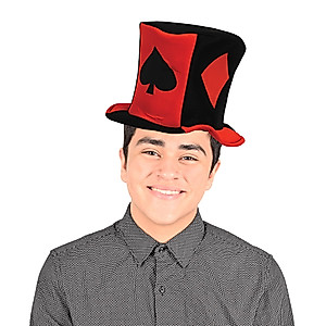 Beistle Card Suit Fabric Hat