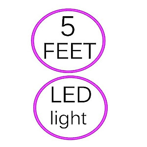 POWE-Tech AC/DC Adapter for Ematic EPD909RD EPD909TL EPD909PR 9" Portable DVD Player Power, 5 Feet, LED Light