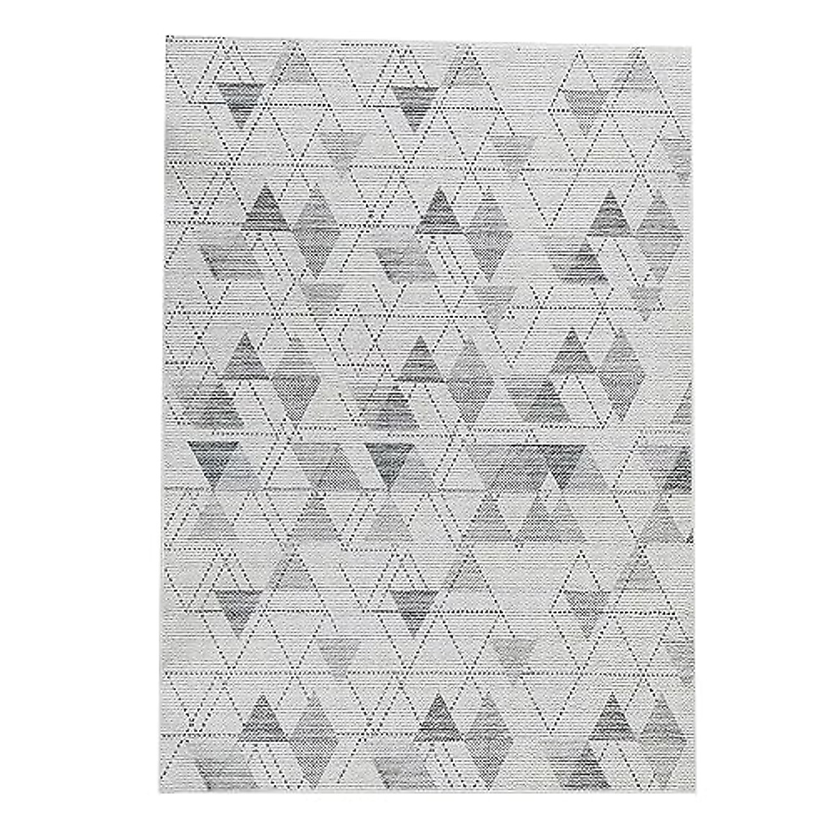 GAOMON Modern Area Rug 5x7 Modern Distressed Rug Ultra Soft Indoor Fuzzy Floor Cover for Living Room Bedroom Non-Slip Non-Shedding Home Office Floor Carpet Low Pile Contemporary Abstract Rug Grey