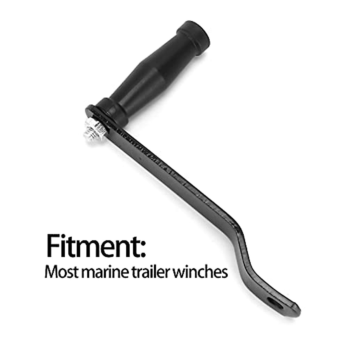 Winch Handle,Steel ABS Crank Winch Handle Universal Accessories Replacement for Marine Boat Trailer