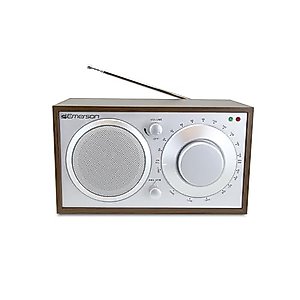 Emerson ER-7001 AM/FM Radio with Built-in Speaker, Easy-Tuning Dial, Portable Design, and Headphone Jack – Perfect for Home, Outdoors, and On-The-Go Listening