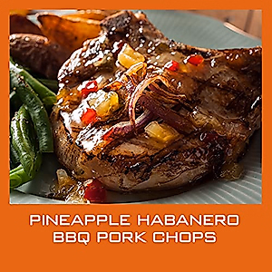 Robert Rothschild Farm Roasted Pineapple & Habanero Gourmet Glaze and Finishing Sauce – Sweet and Spicy Marinade, Glaze or Dip – 40 Oz (Pack of 2)