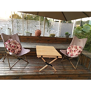 PAAPA Flower-Shaped Seat Pillow Seating Cushion Flower Floor Pillow Outdoor Furniture Flannel Chair Pads Round Cushion great for living room,bedrooms,dining room,office etc Home Decor(Pink flower-1)