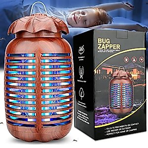 Protecker Bug Zapper, Electric Mosquito Zapper Repellent Mosquito Killer Indoor Outdoor Plug-in for Home， Fly Outdoor CatcherMosquito 2-1 bug zapper