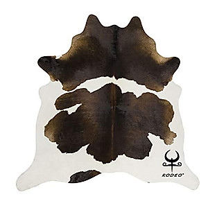 Exotic Brown Cowhide Rug