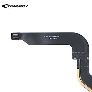 SUNMALL HDD Hard Drive Cable w/IR/Sleep/HD Cable Replacement with Bracket 923-0741 923-0104 821-1480-A Compatible with Apple MacBook Pro Unibody 13" A1278 2012 Year MD101LL/A MD102LL/A