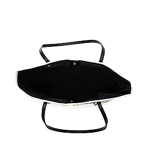 Betsey Johnson Amazing Tote Bag, Black/White