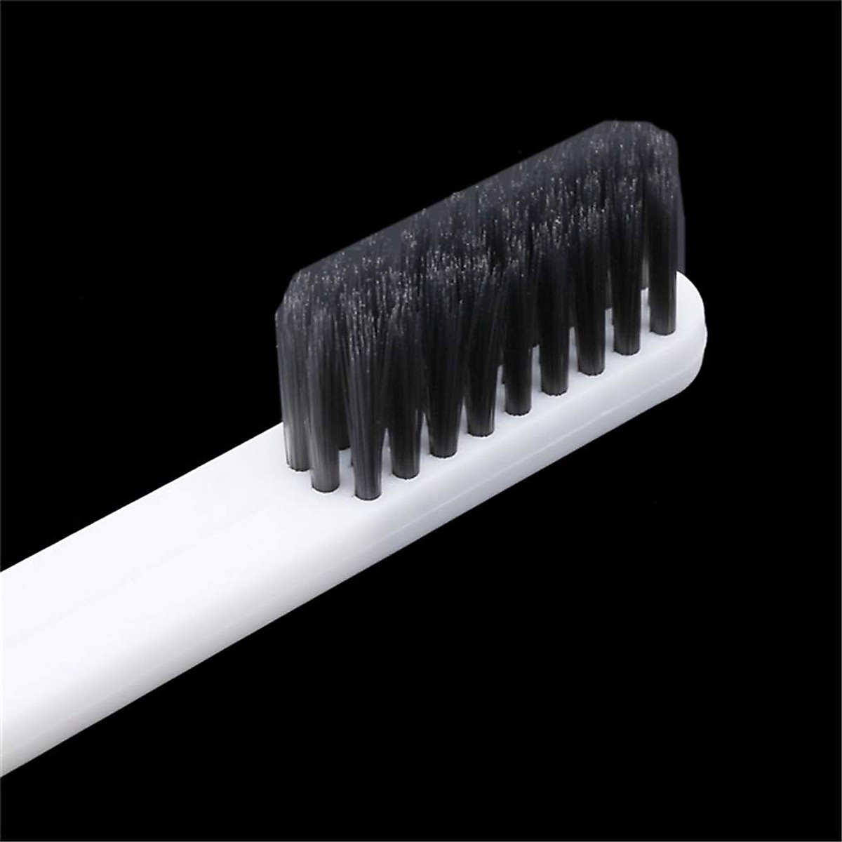 GUAngqi Simple Style Toothbrush Travel Portable Hygiene Oral Adults Disposable Toothbrush Hiking Tooth Brush Cleaning Tools Hotel Cheap Toothbrush,White,Plastic