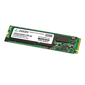 Axiom SSDM22ENV1TB-AX C3400e Series - Solid State Drive - encrypted - 1 TB - Internal - M.2 2280 - PCI Express 3.0 x4 (NVMe) - AES - Self-Encrypting Drive (SED), TCG Opal Encryption 2.0