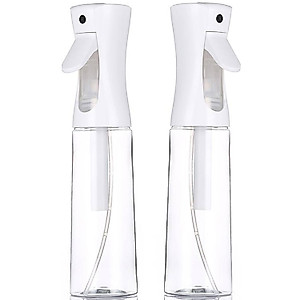 URBEST Continuous Mist Spray Bottle - 2 Pack 6.8OZ Empty Ultra Fine Water Mist Sprayer for Hairstyling, Salons, Cleaning, Plants, Misting & Skin Care