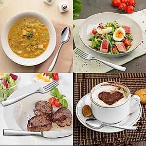 Silverware Set for 4, Barenthal 20 Piece Luxury Heavy Duty Silverware Flatware Set, Mirror Finish, Dishwasher Safe, Premium 18/10 Stainless Steel Cutlery Set for Home, Kitchen, Wedding, Party, Gift