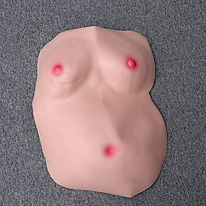 BESTOYARD Halloween Costumes 2 pack Fancy fake belly belly funny costumes Belly Fake Halloween Costume