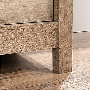 Sauder Cannery Bridge Desk, L: 43.15" x H: 19.291" x W: 29.528", Lintel Oak Finish