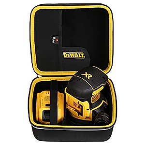 Mchoi Hard Portable Case Compatible with DEWALT 20V MAX Orbital Sander Tool DCW210B,Case Only