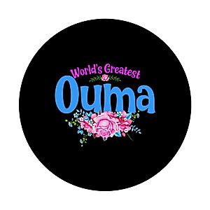 World's Greatest Ouma - South African Grandma PopSockets PopGrip: Swappable Grip for Phones & Tablets