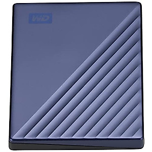 Western Digital 5TB My Passport Ultra Blue Portable External Hard Drive HDD, USB-C and USB 3.1 Compatible - WDBFTM0050BBL-WESN