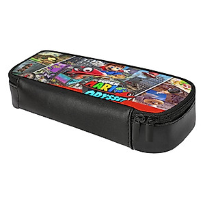 SCGOLD Anime Backpacks Sets, Cartoon Animal Laptop Backpack Daypack 3D Printed Schoolbag 3 piece for Girls Boys Teens Elementary Middle School Bookbag Combo Set with Lunch Box and Pencil Bag, Red