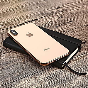 Small Pocket Notebook 3.5" x 5.5" Hardcover Lined Paper Mini Notepad with Black Leather Sketchbook Composition Notebook 1 Pack