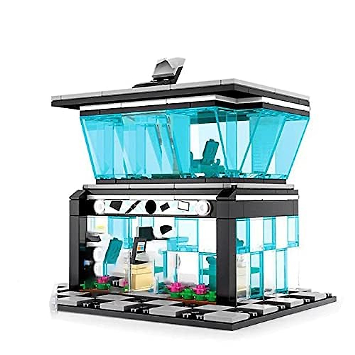 General Jim's Modular City Retail Cell Phone Building Blocks Store | Urban Electronics Emporium Building Set