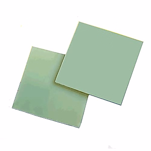 20X30cm Resin Stamp Making DIY Photopolymer Plate 2pcs Craft Letterpress Polymer Solid Photopolymer Plate for Printing, Yellow/Green