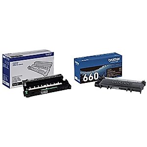 Brother TN660 (TN-660) High Yield BlackCartridge and DR630 (DR-630) Imaging Drum_Unit