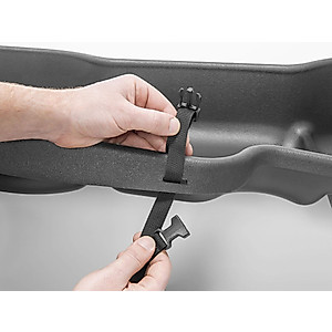 WeatherTech Under Seat Storage System for Silverado 1500, Sierra 1500, Sierra 2500HD/3500HD, Silverado 2500HD/3500HD (4S002) Black