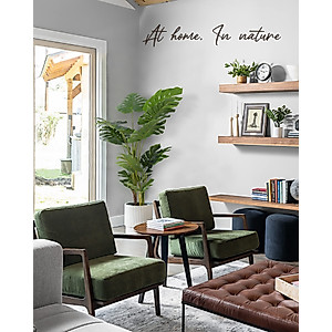 Artificial Tree-Faux Plants Indoor Outdoor- Keloteven 5FT Artificial Monstera Fake Tall Tree 16 Leaves - Artificial Plants for Home Decor, Office, Living Room and Pito Decoration, MD145