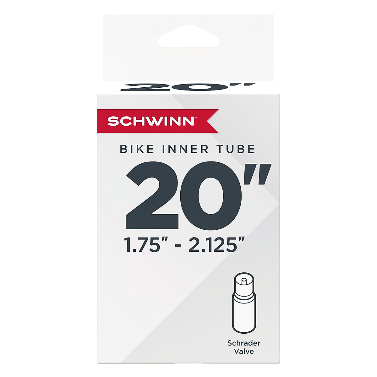 Schwinn Replacement Bike Tube Schrader Valve, Self-Sealing, 20-Inch x 1.75-Inch-2.125