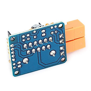 DC Motor Drive Module, LMD18200 Adjustable Speed H-Bridge Motor Drive Module Stepper Motor Drive Controller Board with Power Indication 3A 75W
