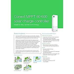 Schneider Electric 865-1032 XW MPPT80-600V Charge Controller