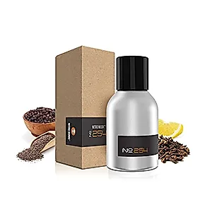 Original Nitro Musk version of Creed Spice and Wood, No. 254, 1.5oz of Pure Concentrated Oil Cologne, Cologne for Men, Ingeniously Crafted Using the Finest Ingredients by Musk and Hustle in the U.S.