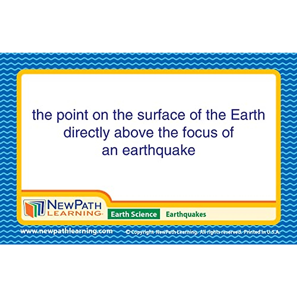 NewPath Learning - 44-3011 Science Vocabulary Builder Flash Card Set, Grades 3-5