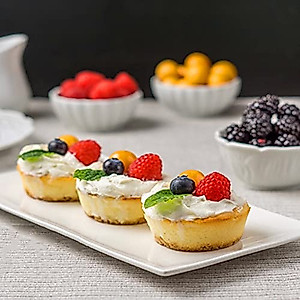 JOERSH 2-PK Silicone Egg Molds Non-Stick 3" Round Muffin Top Baking Pans, Egg Molds for Breakfast Sandwiches, Corn Breads, Whoopie Pies, Shortcakes