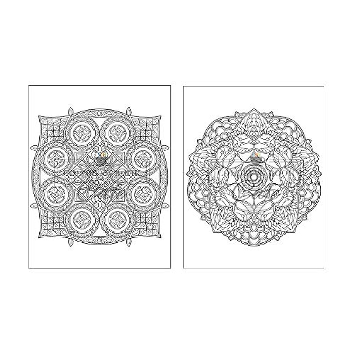 125 Mandalas: An Adult Coloring Book Featuring 125 of the World’s Most Beautiful Mandalas for Stress Relief and Relaxation (Mandala Coloring Books)