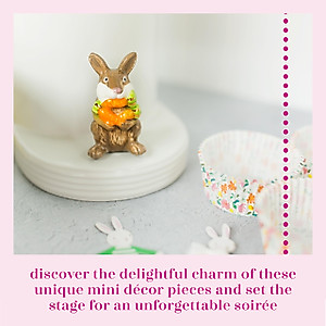 Nora Fleming Hand-Painted Mini: Funny Bunny (Brown Bunny) A226