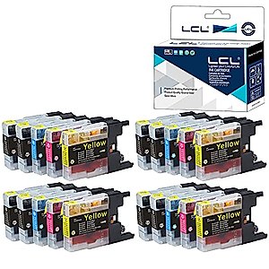 LCL Compatible Ink Cartridge Replacement for Brother LC71 LC75 LC71BK LC75BK LC71C LC75C LC71M LC75M LC71Y LC75Y High Yield MFC-J6910CDW J6710CDW J5910CDW J825N J955DN J955DWN (20-Pack 8Bk4C4M4Y)