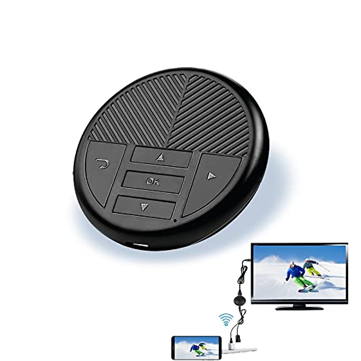 Wireless HDMI Display Adapter,Miracast Dongle,with HDMI Cable,for Streaming YouTube,Wireless HDMI Screen Mirroring,Used for iPhone Mac iOS Android Casting/Mirroring to TV/Projector/Monitor