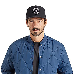 Brixton Unisex Adult Pledge Baseball Cap, Black